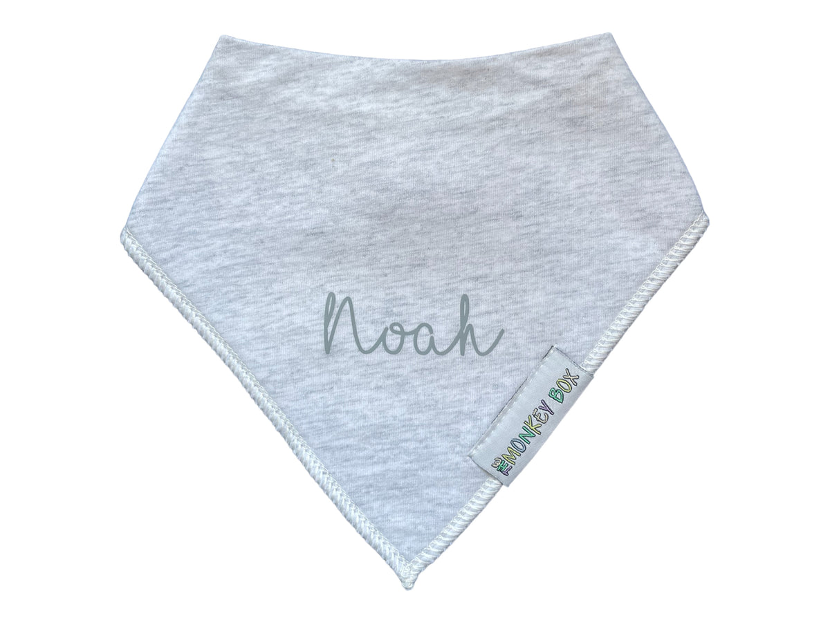 Vinyl Personalised Plain Dribble Bibs (28 Colours) – The Monkey Box