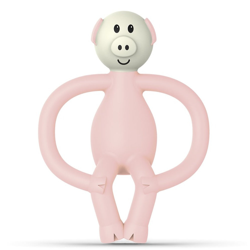 Pig Animal Teether by Matchstick Monkey – The Monkey Box