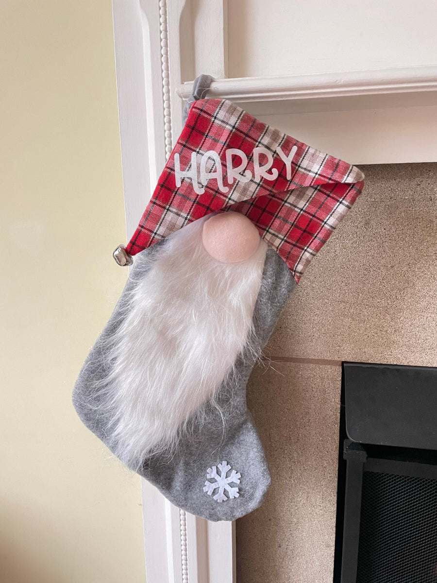 Personalised Gonk Stocking – The Monkey Box
