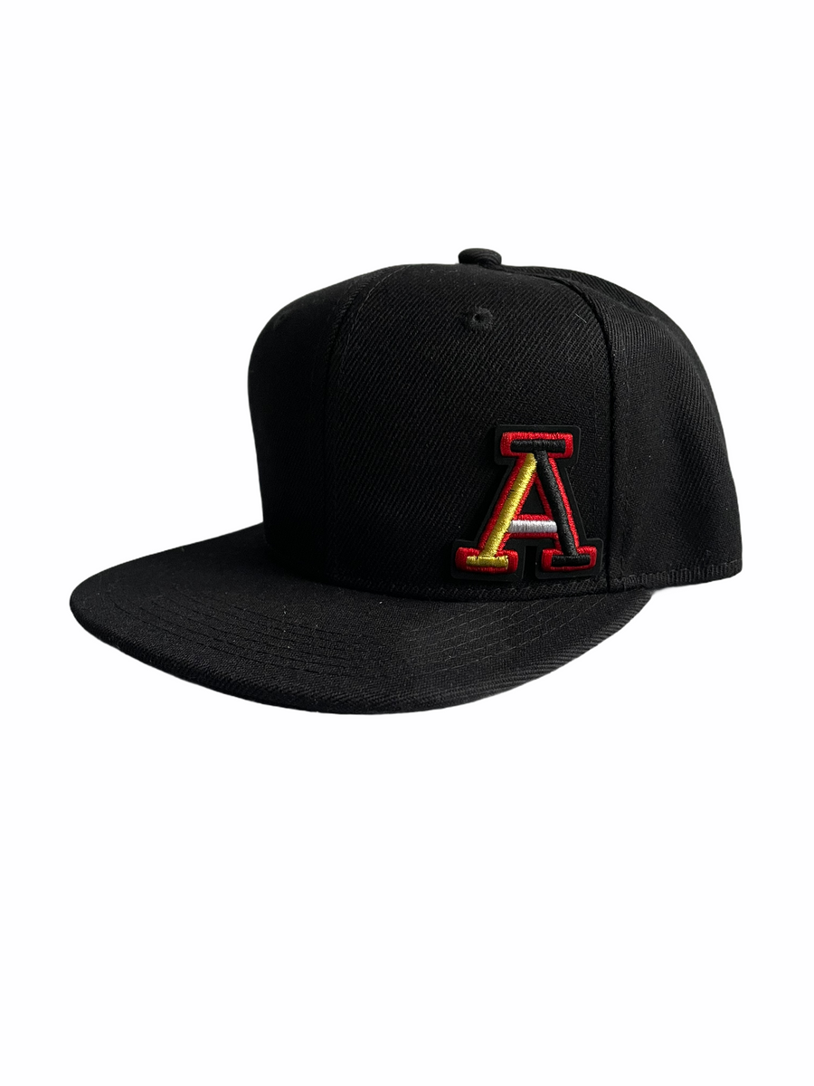 Plain Black Infant Snapback - Plain and Personalised – The Monkey Box