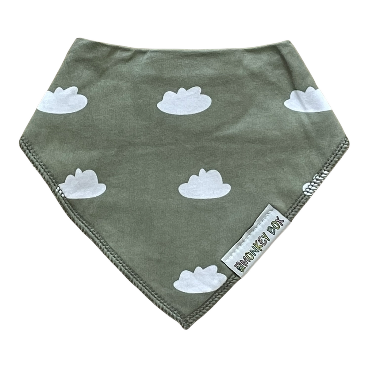 Clouds Dribble Bib – The Monkey Box
